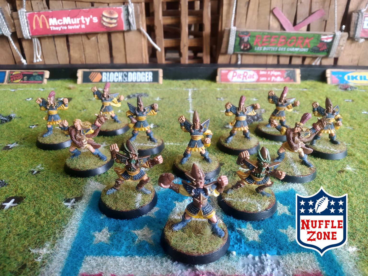 【Altos Elfos】Equipo Blood Bowl - Nuffle Zone